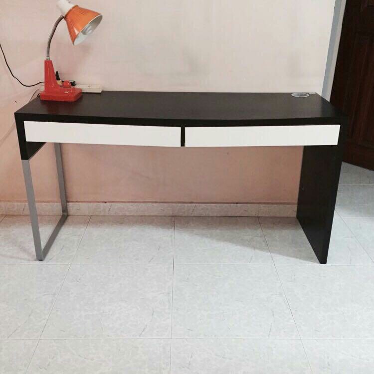 IKEA Study Table, Furniture & Home Living, Furniture, Tables & Sets on ...