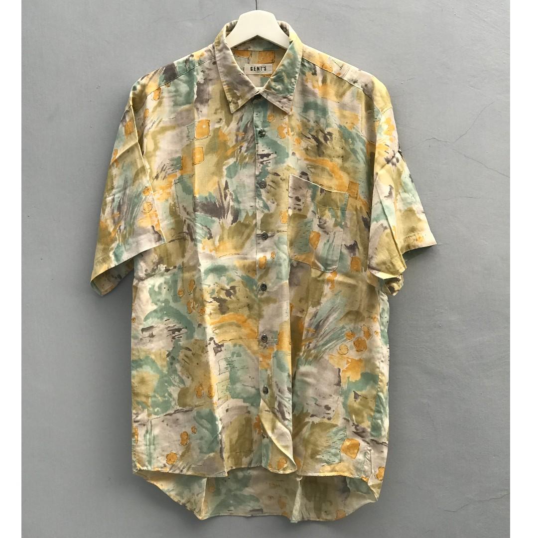 Kemeja Vintage / Jadul / 90s, Fesyen Pria, Pakaian , Baju Luaran di ...