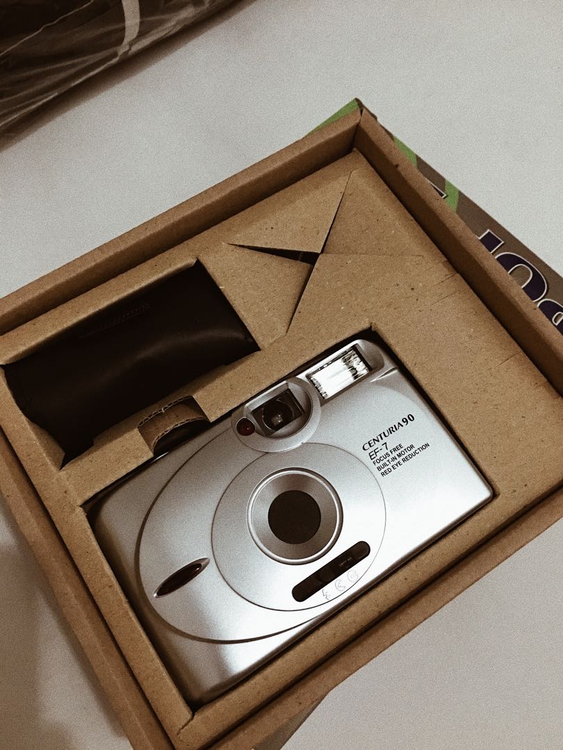 KONICA POP EF-7 35MM FILM CAMERA, Photography, Cameras on Carousell