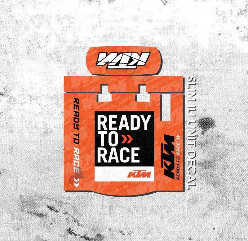 KTM V3 - Slim IU Unit Decal, Motorcycles, Motorcycle Accessories on ...