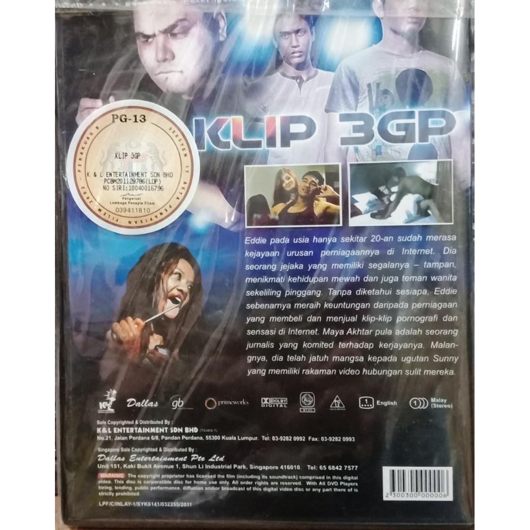 Malay Movie Klip 3GP DVD, Hobbies & Toys, Music & Media, CDs & DVDs on Carousell