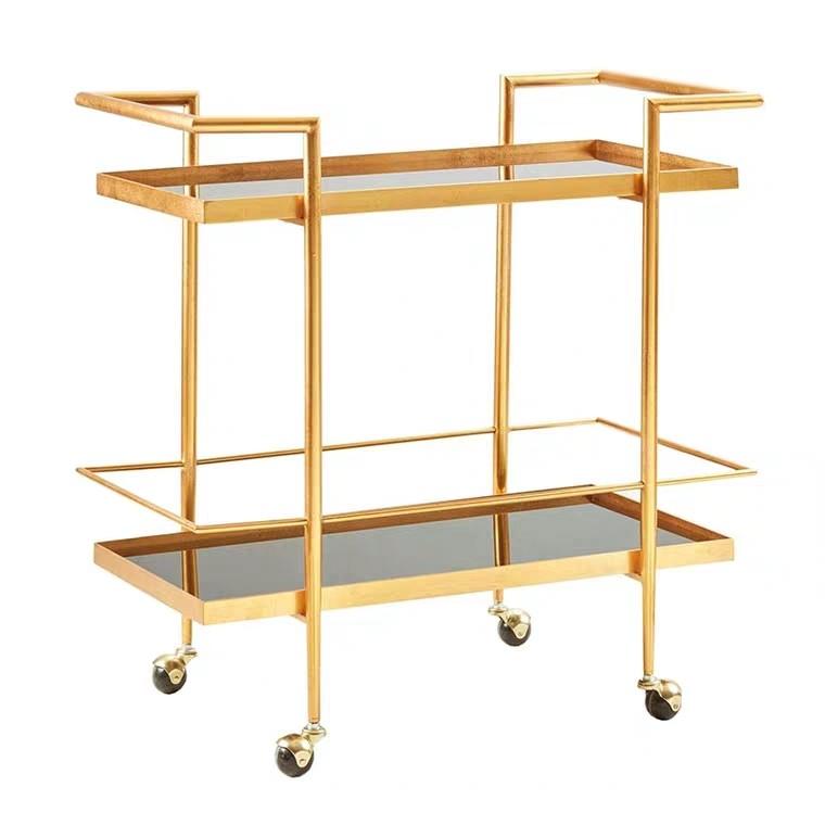 Modern Scandinavian Whisky Wine Bar Cart Trolley Furniture, Furniture ...