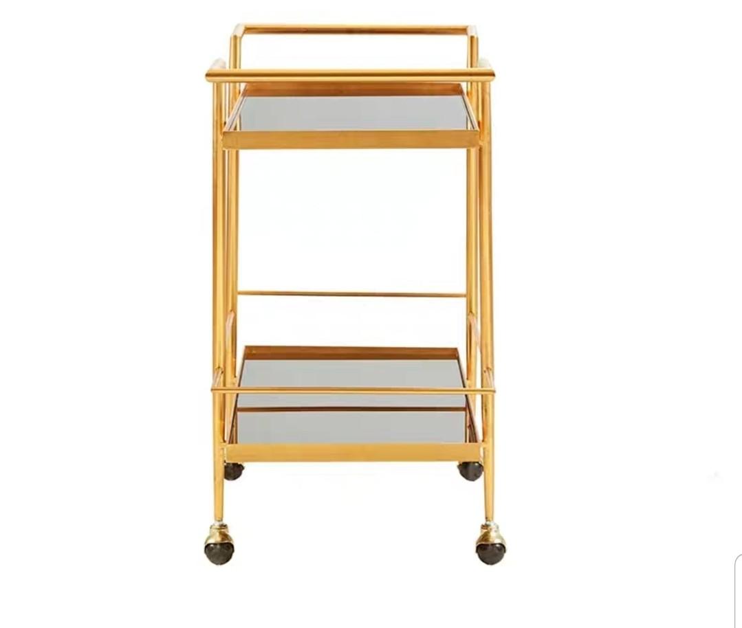 Modern Scandinavian Whisky Wine Bar Cart Trolley Furniture, Furniture ...