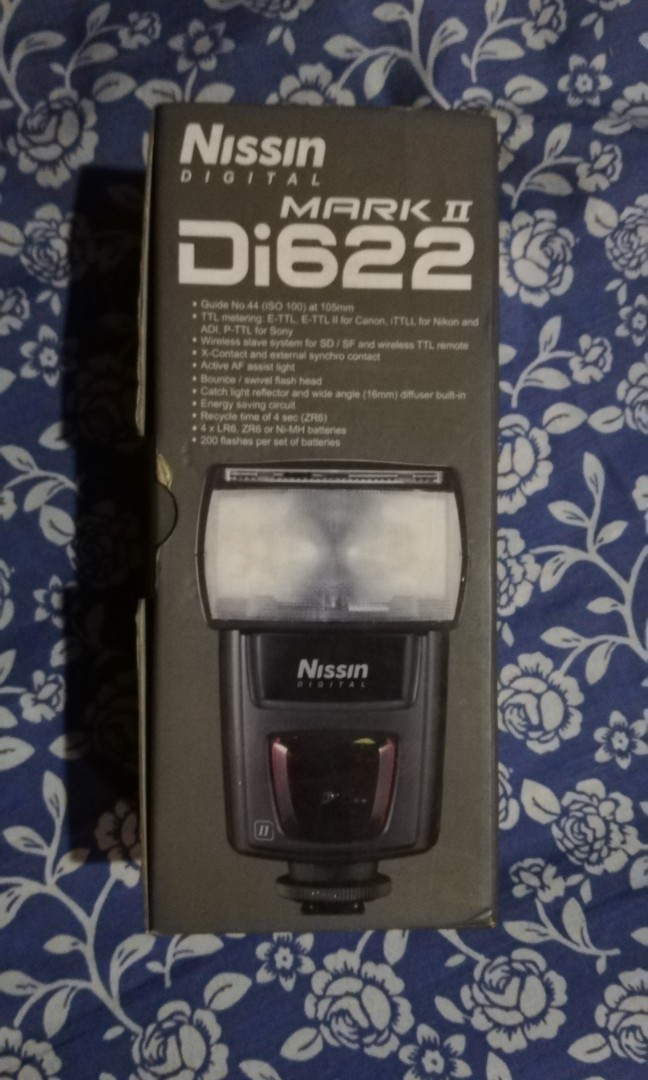 Nissin Di622 Mark II, Photography, Lens & Kits on Carousell