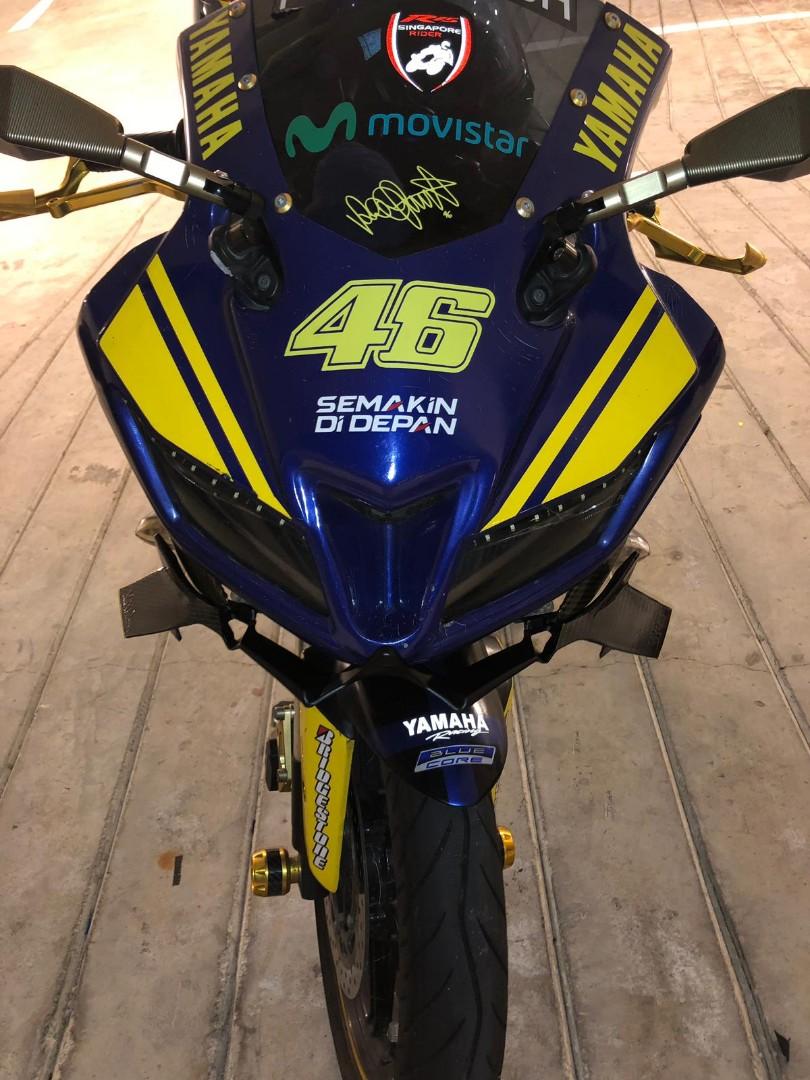 [R15 V1/V2] Winglet For Yamaha R15, Motorcycles, Motorcycle Accessories ...