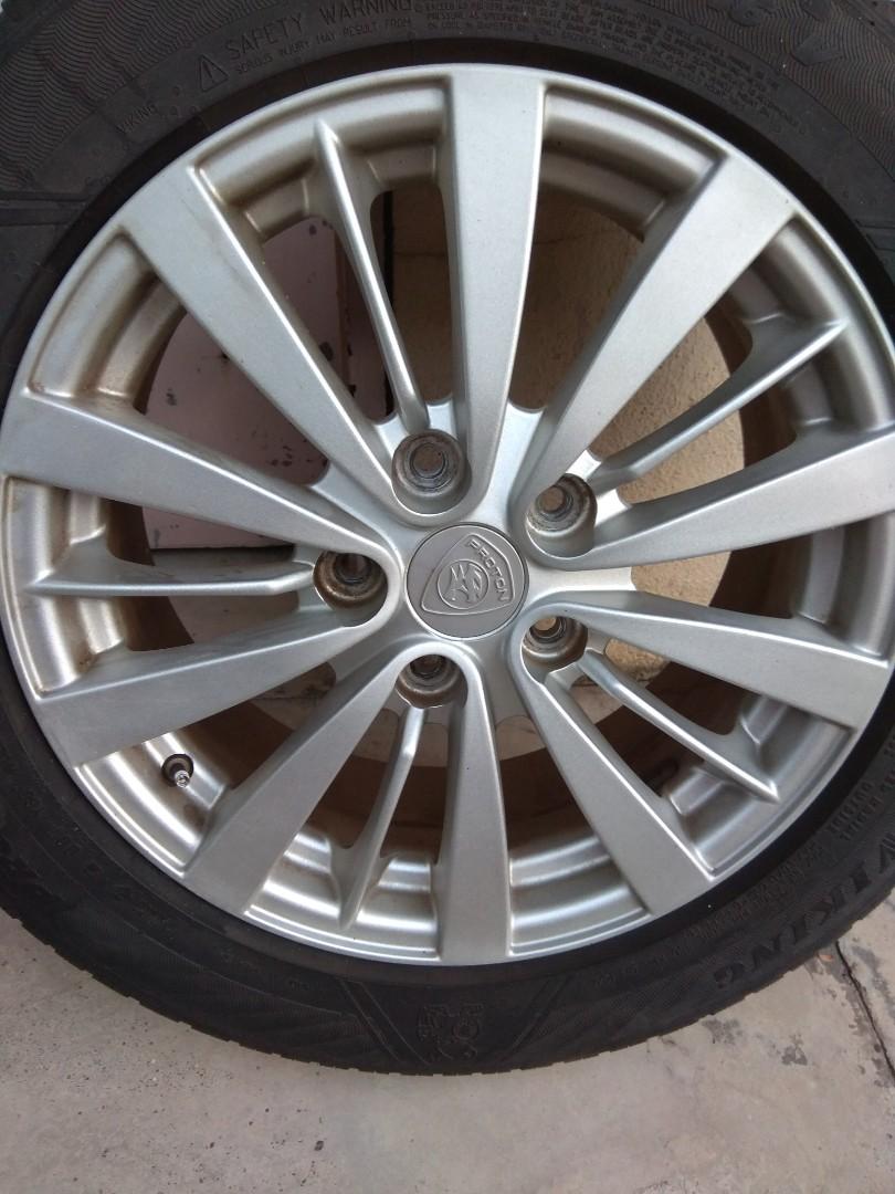 Rim Ori Inspira 16" siap tayar Viking, Auto Accessories on Carousell