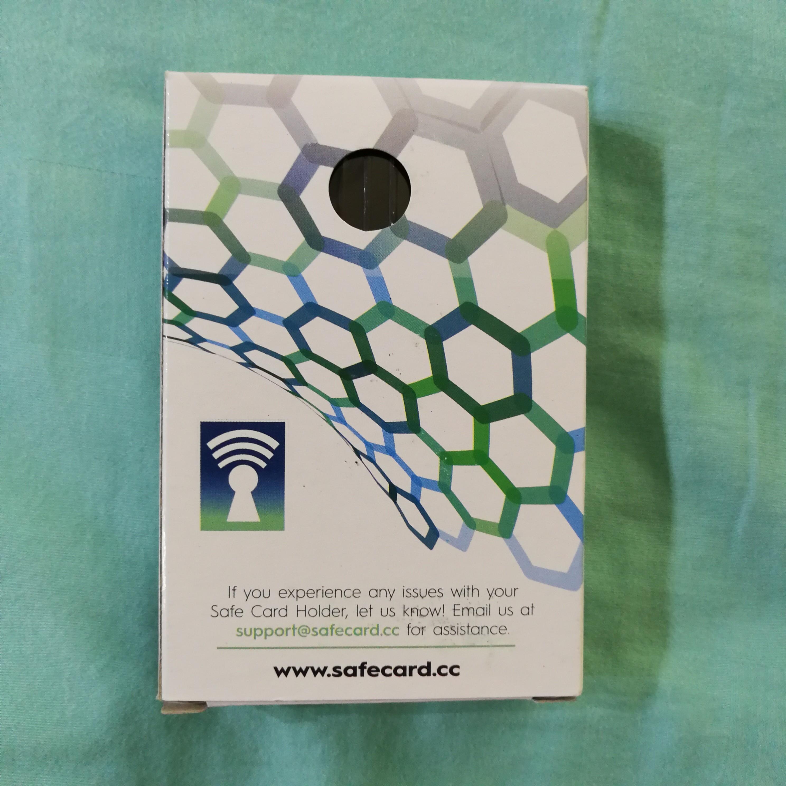 Safe Card RFID Blocking Credit Card Holder, Everything Else on Carousell