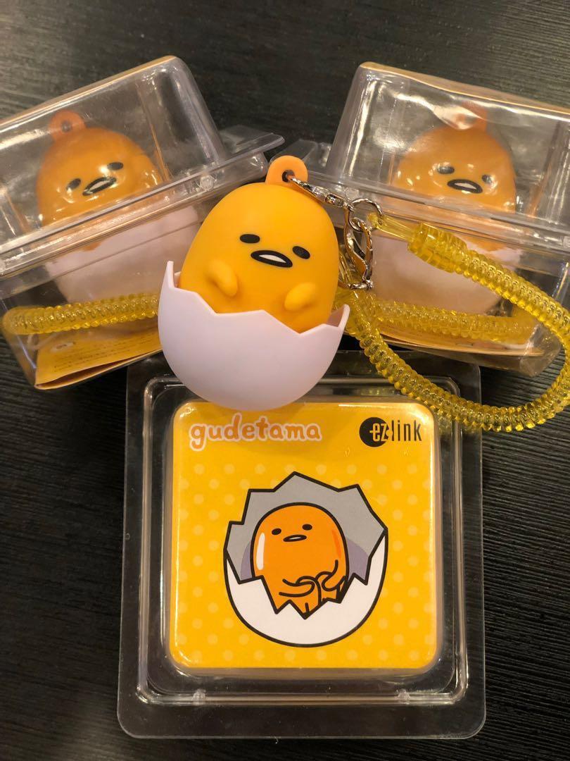 Sanrio Gudetama EZ-Link Charm, Everything Else on Carousell