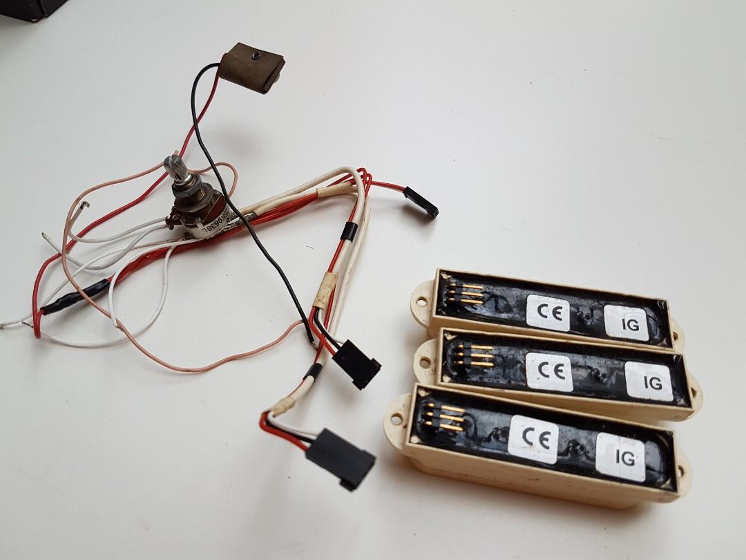 David Gilmour (Pink Floyd) Signature DG20 EMG Active Pickups, Hobbies ...