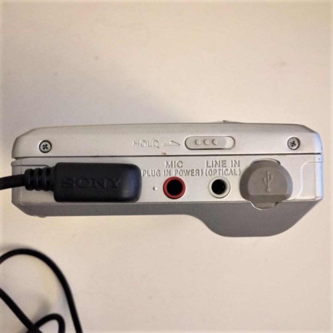 Sony Net MD Walkman MZ-N707 MiniDisc Player. Silver., Audio, Portable Music Players on Carousell
