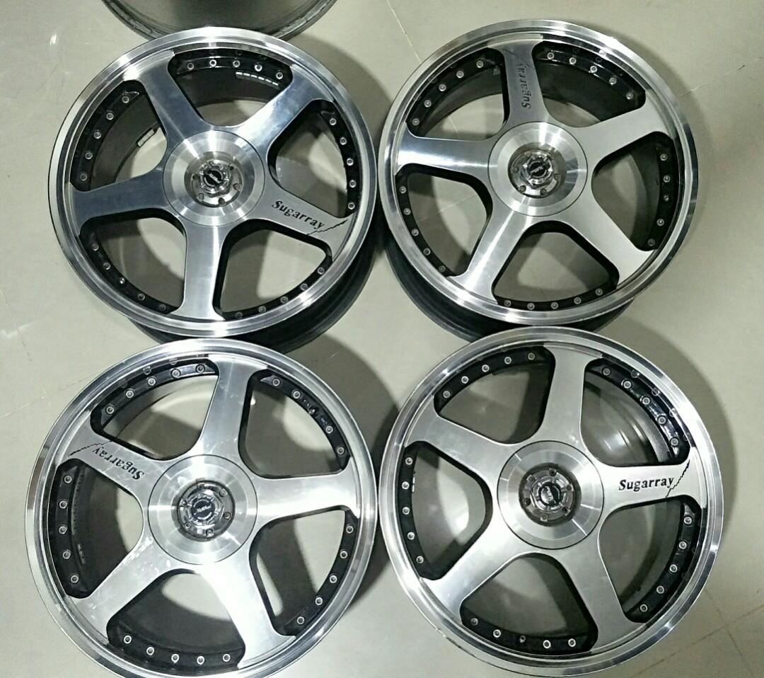 Sport Rim 17 Sugarray Camry Accord Wish Caldina Estima Crz Hrv Crv Brv ...