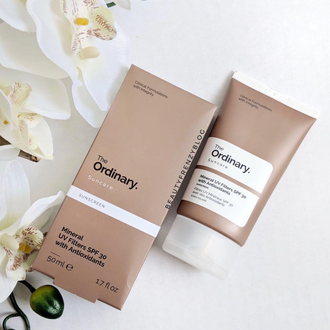 The Ordinary Mineral UV Filters SPF 30 with Antioxidants Sunscreen ...