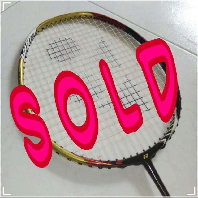 Yonex Voltric Lin Dan Force, Sports Equipment, Sports & Games, Racket ...