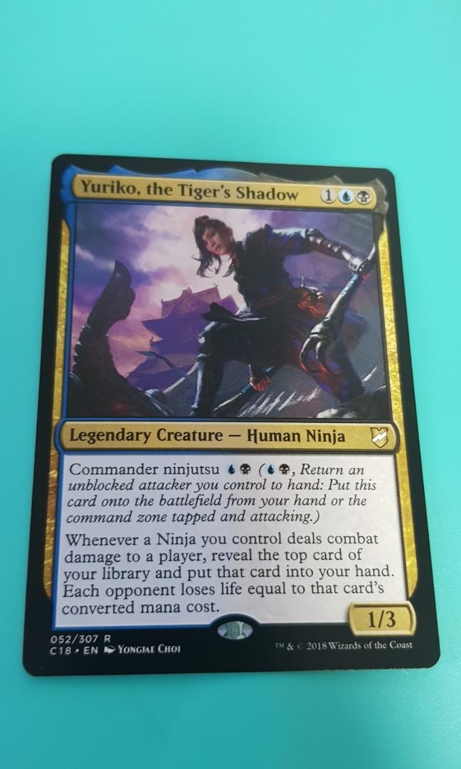 Yuriko, the Tiger's Shadow MTG Magic the Gathering, Hobbies & Toys ...