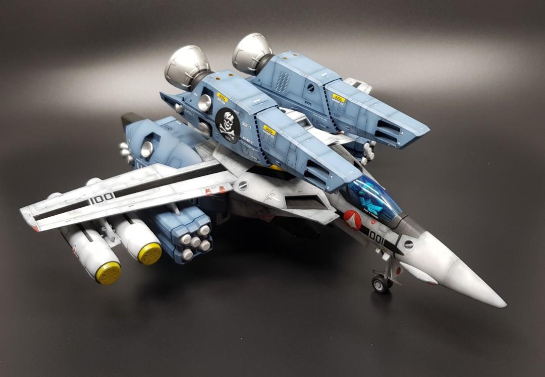 1/48 hagesawa macross skull leader, Hobbies & Toys, Toys & Games on ...