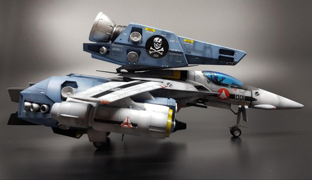 1/48 hagesawa macross skull leader, Hobbies & Toys, Toys & Games on ...