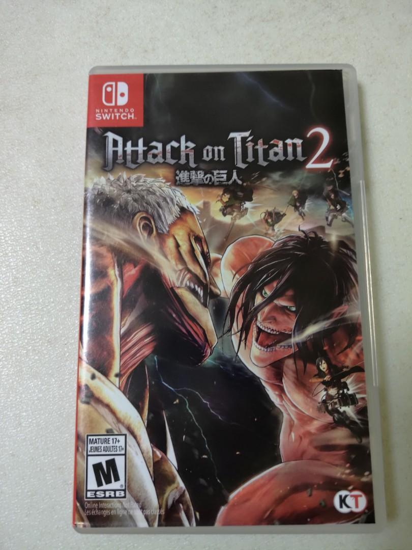 Attack on titan 2 switch, Video Gaming, Video Games, Nintendo on Carousell