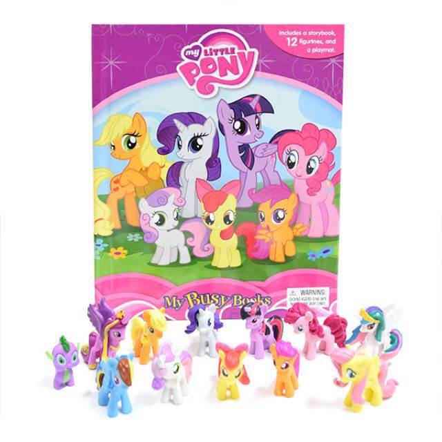 Pre order Brand New My Little Pony Busy Book, Babies & Kids on Carousell