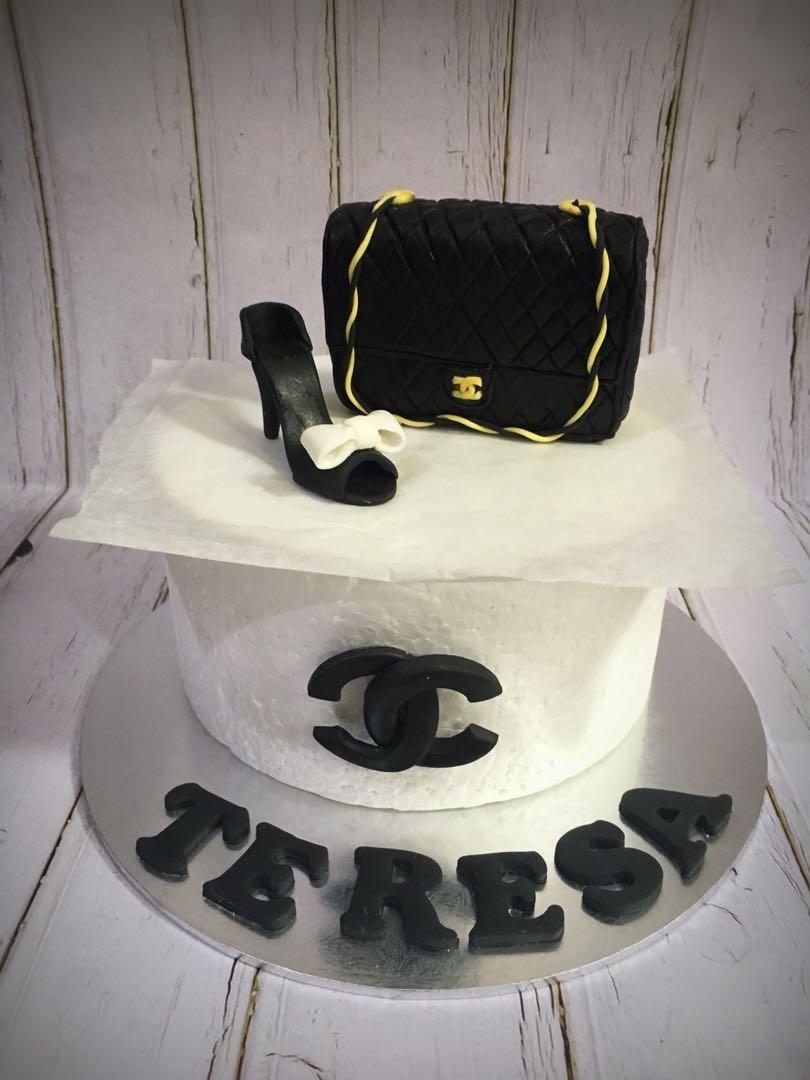 Custom Cake Topper-Chanel, Everything Else on Carousell