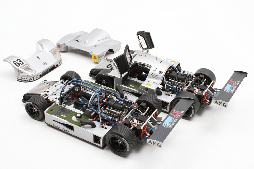 EXOTO 1/18 MERCEDES SAUBER C9 1989 #63 WINNER 24h 24 hours car model LE ...