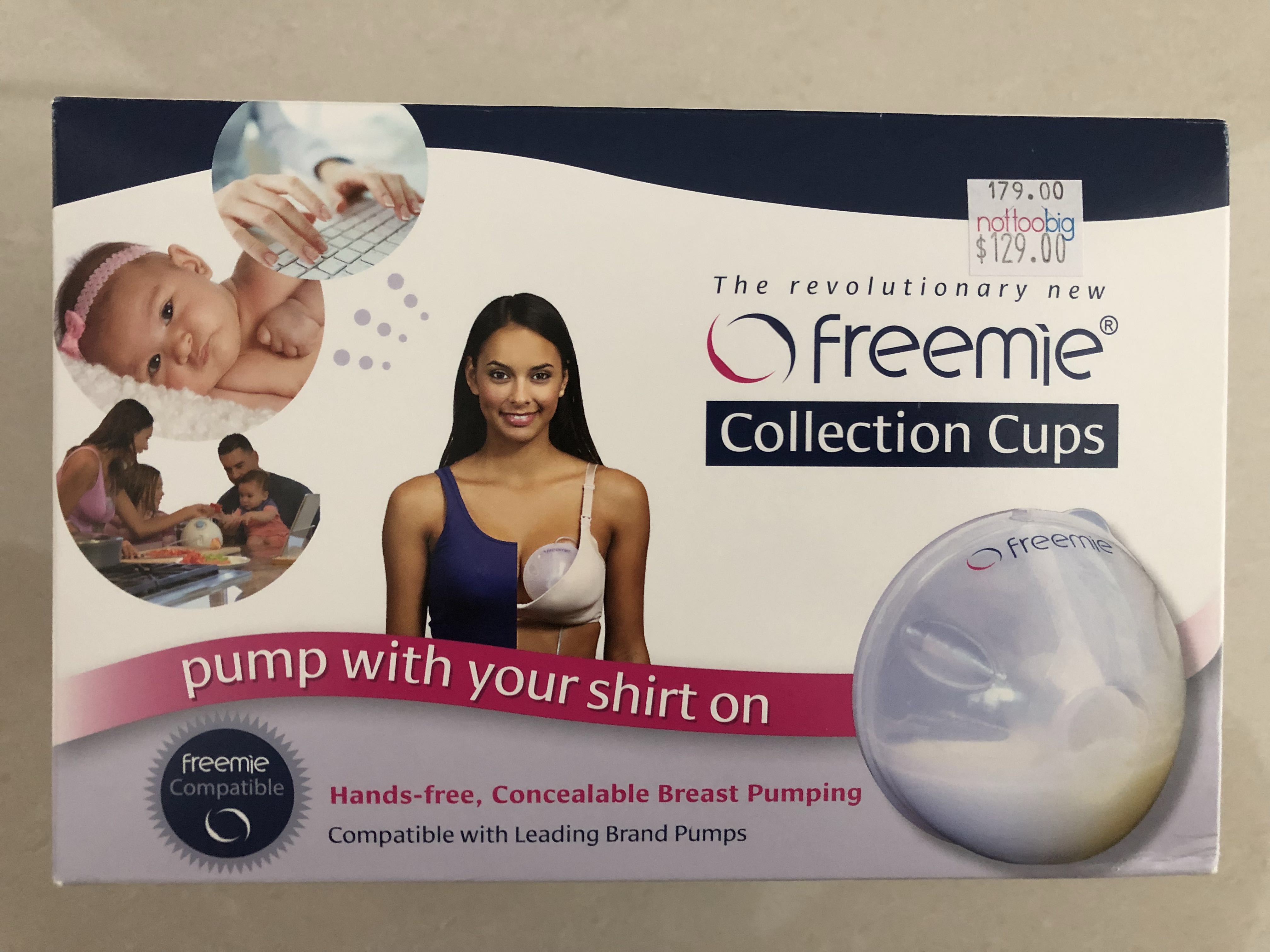 Freemie Handsfree Collection Cups , Babies & Kids, Nursing & Feeding ...