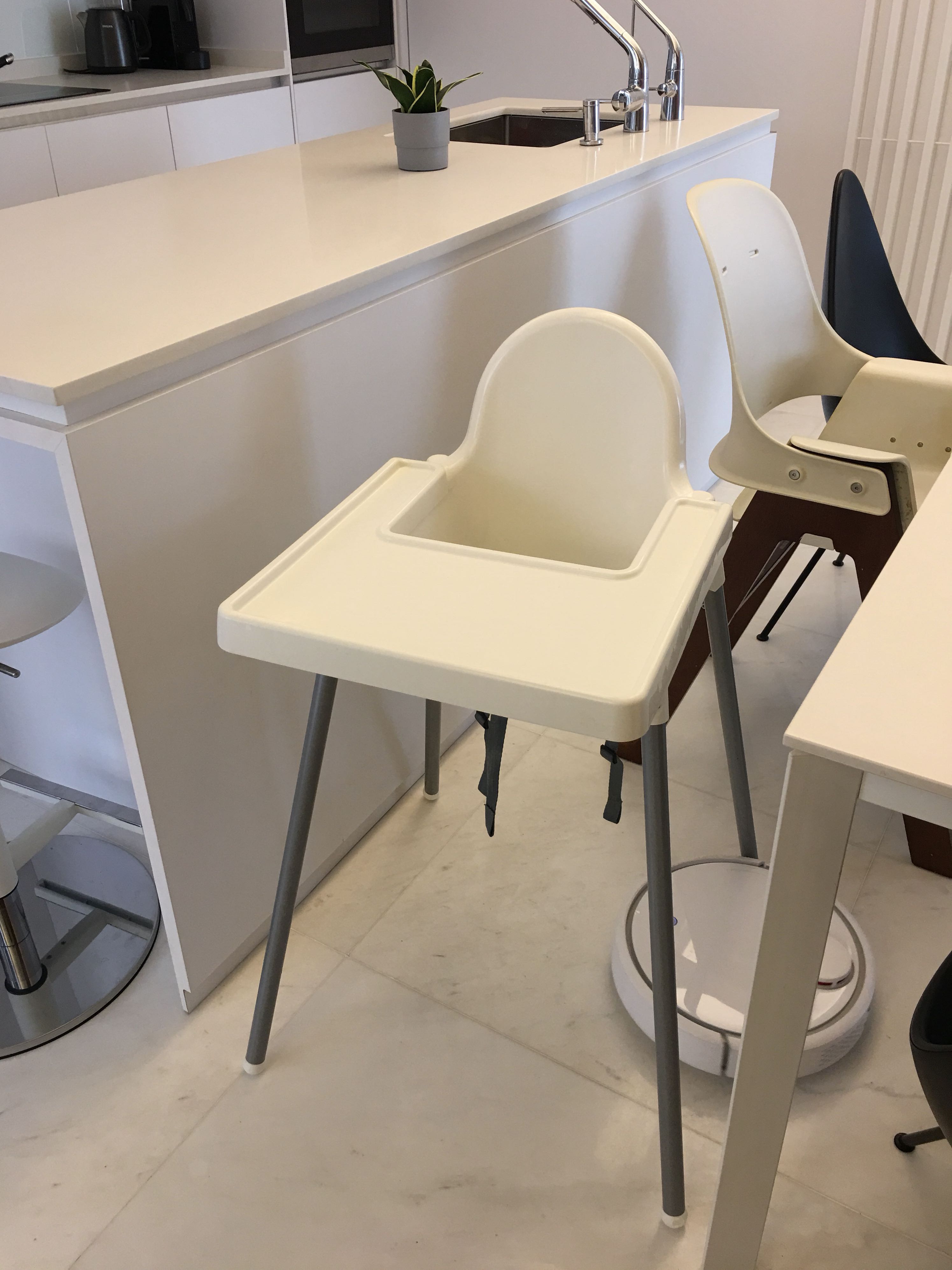 IKEA high chair, Furniture & Home Living, Furniture, Chairs on Carousell