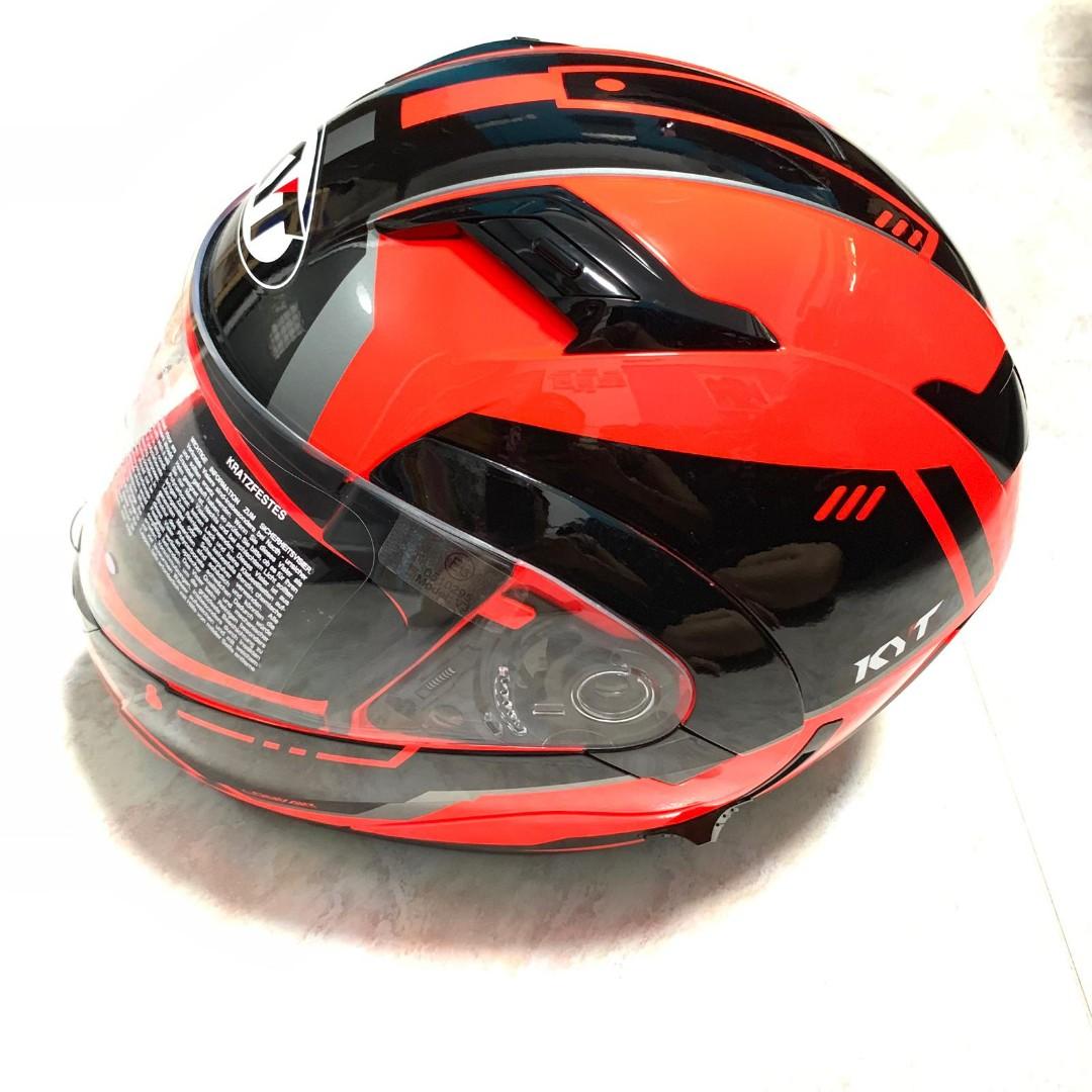 KYT Modular Helmet, Motorcycles, Motorcycle Apparel on Carousell