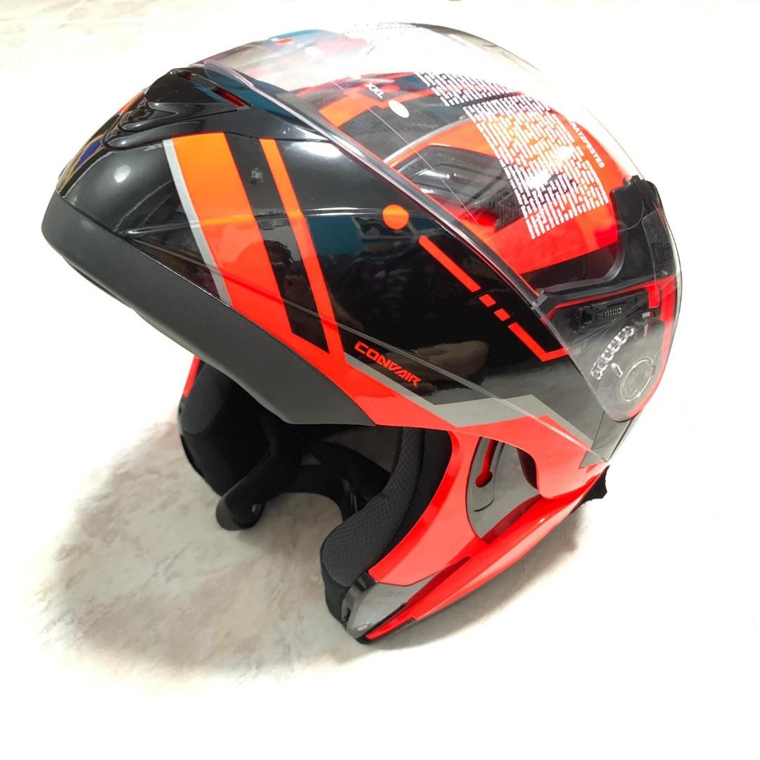 KYT Modular Helmet, Motorcycles, Motorcycle Apparel on Carousell