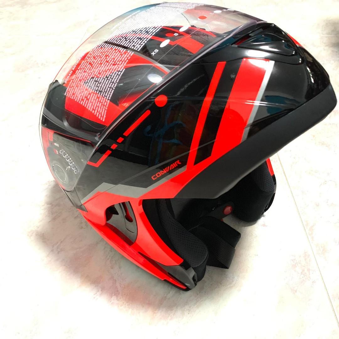 KYT Modular Helmet, Motorcycles, Motorcycle Apparel on Carousell