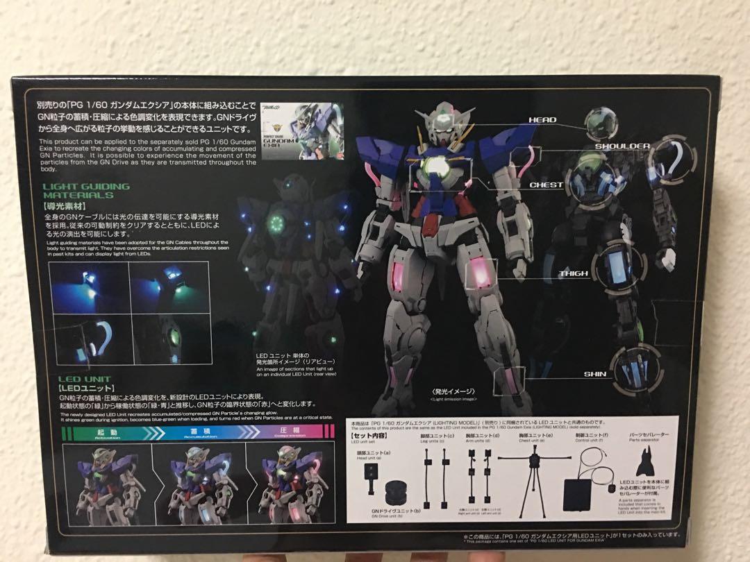 LED unit for PG Gundam Exia, Hobbies & Toys, Toys & Games on Carousell