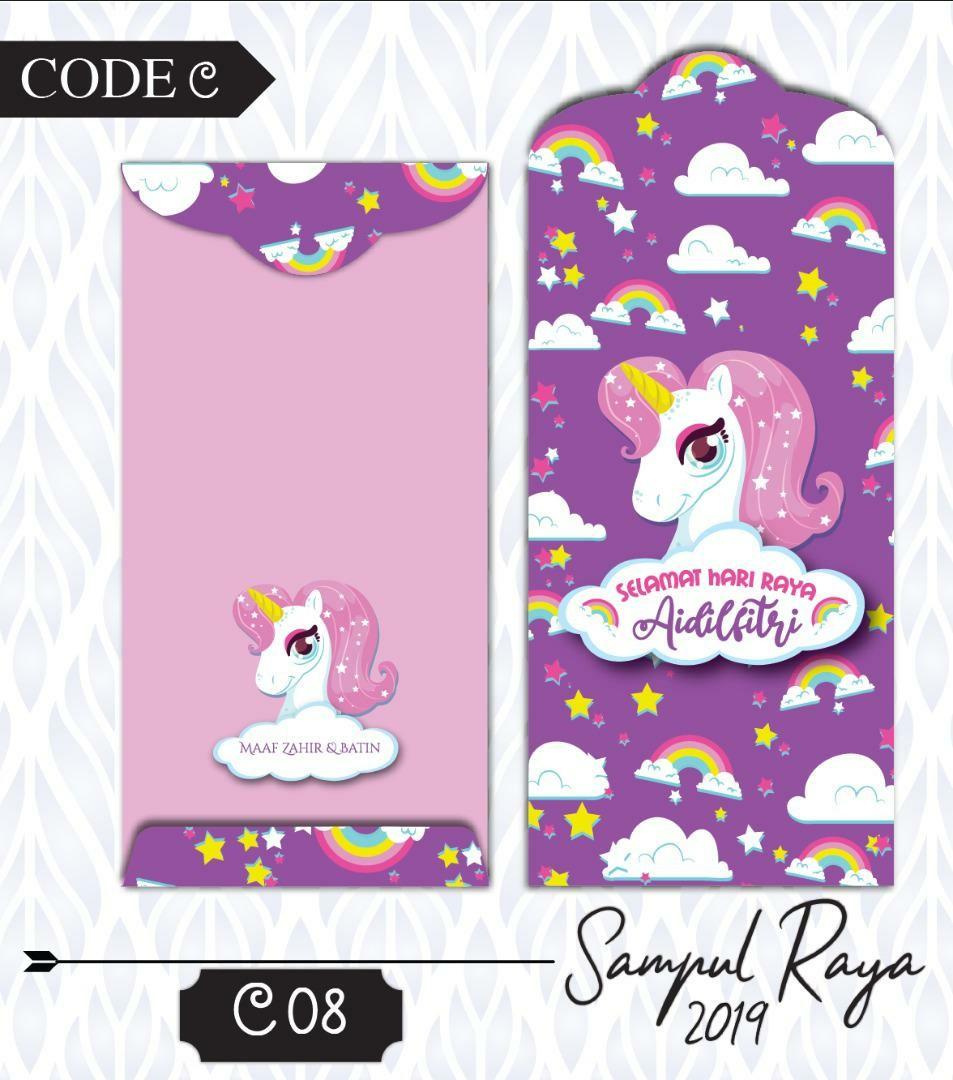 New!! Cartoon Sampul Raya!!, Hobbies & Toys, Stationery & Craft ...