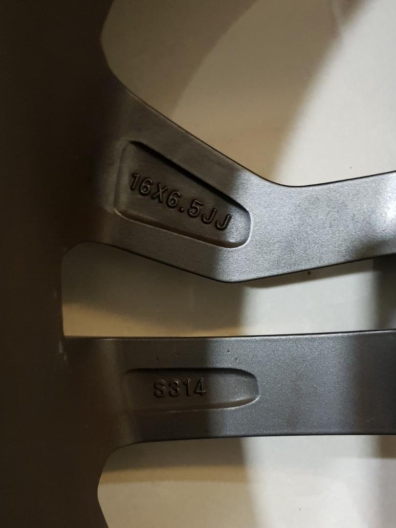 Nissan Sylphy 16" Alloy Rim, Car Accessories, Tyres & Rims on Carousell