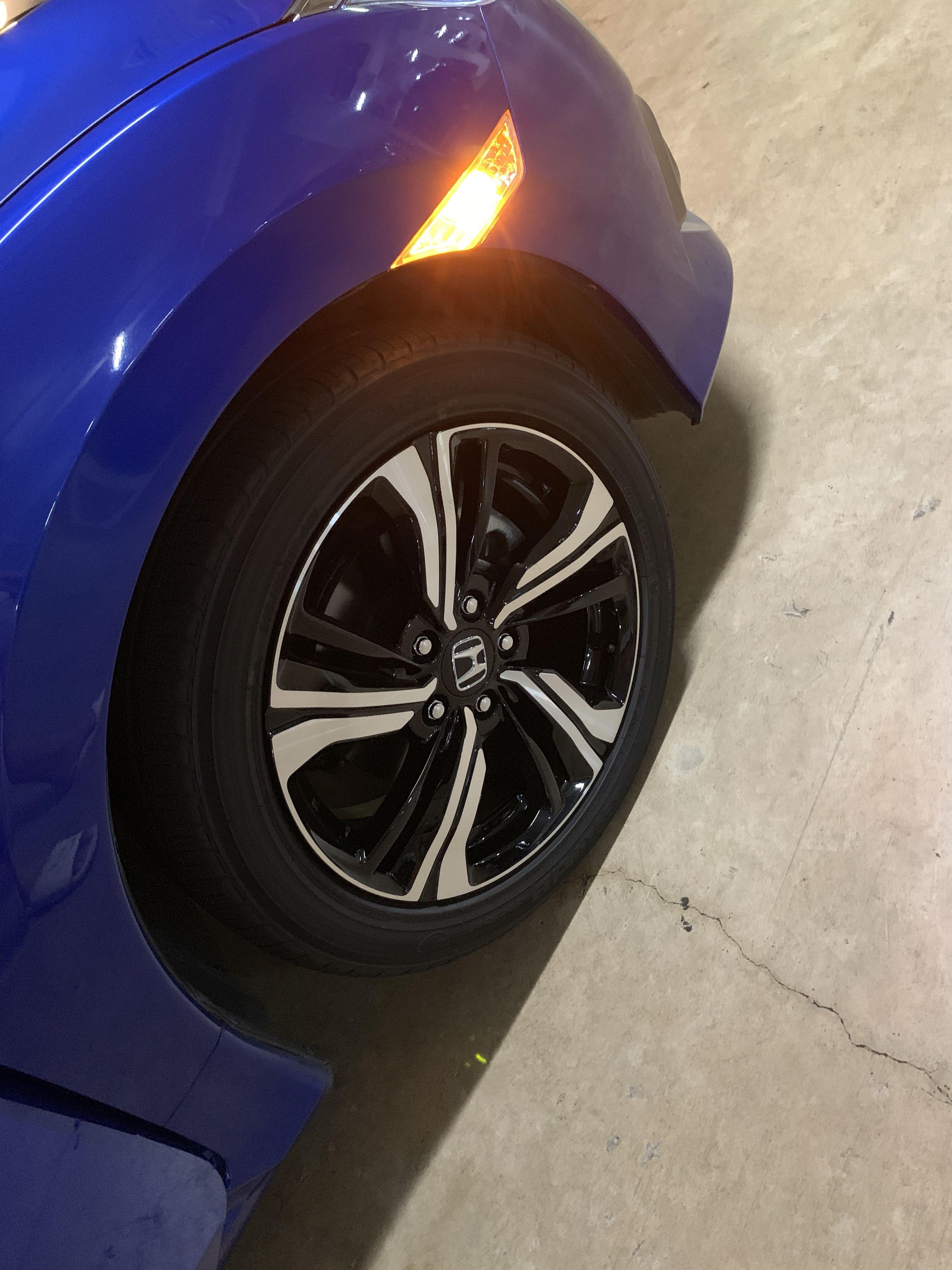 Original Enkei 17 inch rim civic 1.5 turbo, Car Accessories, Tyres ...