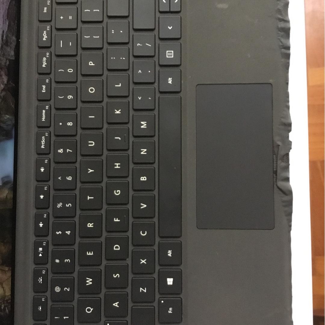 Original Microsoft Surface Pro 4 Signature Keyboard (black), Mobile ...