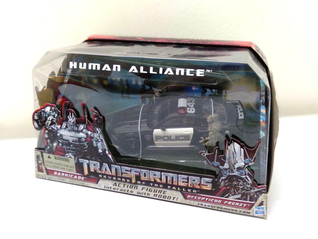 Original Transformer Barricade Decepticon Frenzy Human Alliance RD-24 ...