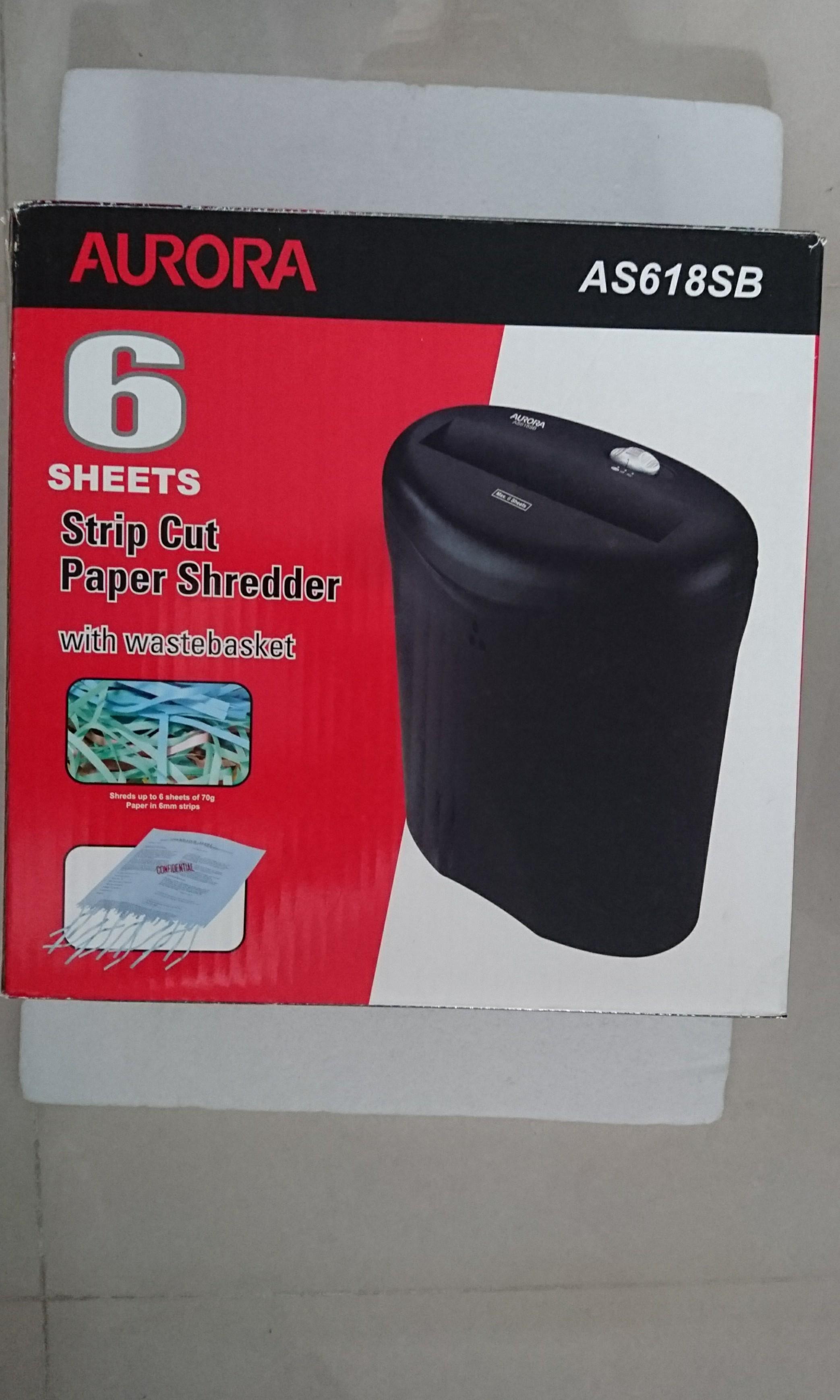 Paper Shredder, Hobbies & Toys, Stationery & Craft, Stationery & School ...
