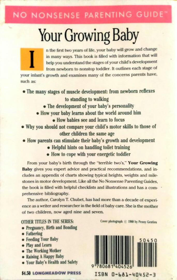 Parenting Guide by Carolynt T.Chubet, Hobbies & Toys, Books & Magazines ...