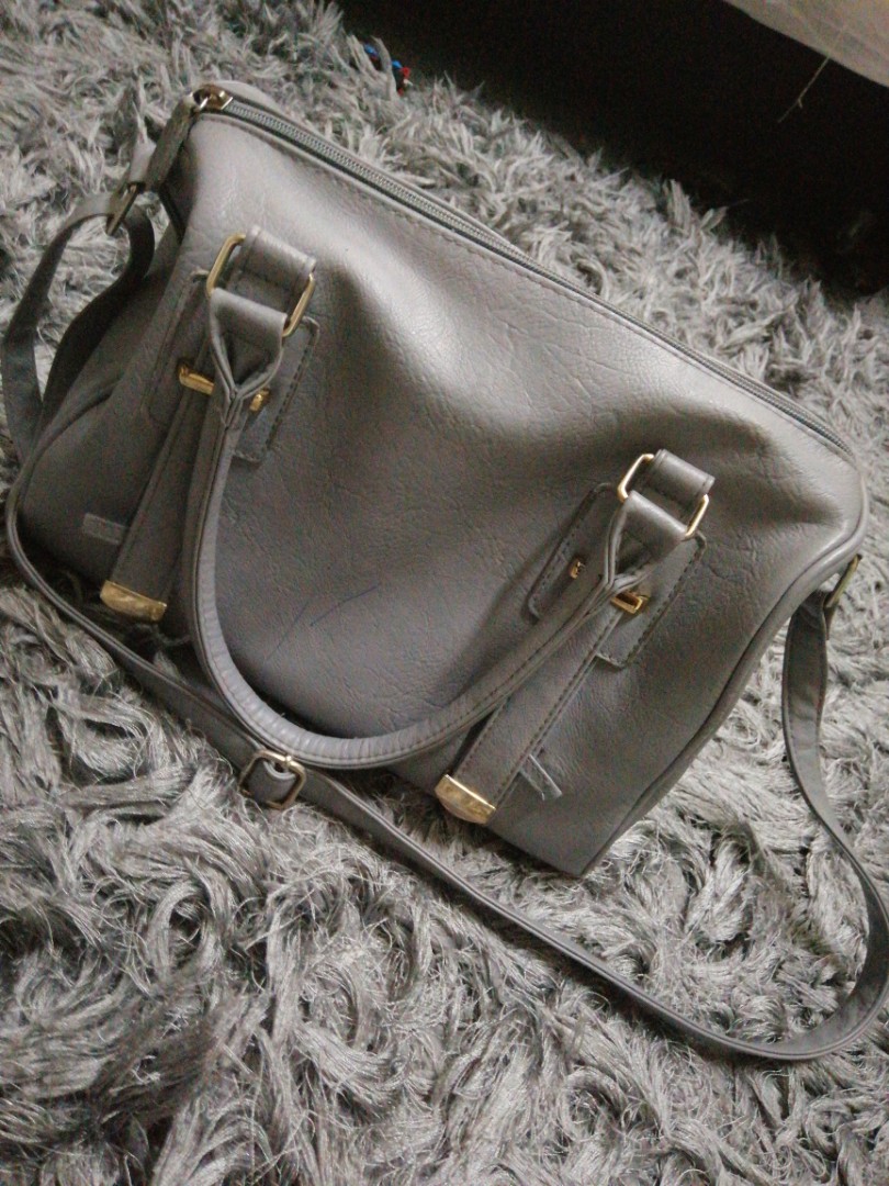 Primark grey handbag, Women's Fashion, Bags & Wallets, Purses & Pouches ...