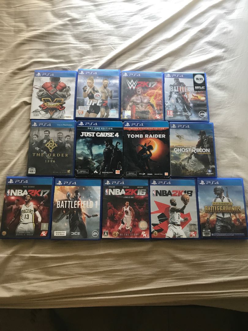 Ps4 cd’s, Video Gaming, Video Games, PlayStation on Carousell