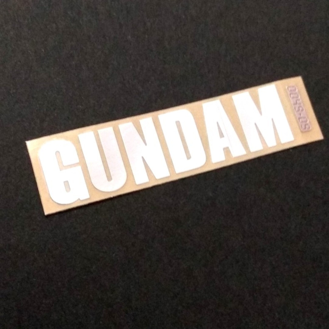 Reflective Metallic Gundam Wording Sticker Decal Smartphone Luggage ...
