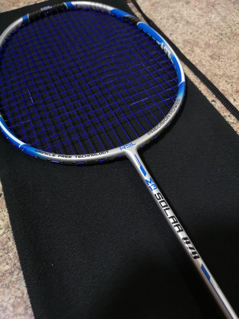 RSL Solar 878 M13 Badminton Racket Yonex Victor Li Ning Mizuno, Sports ...