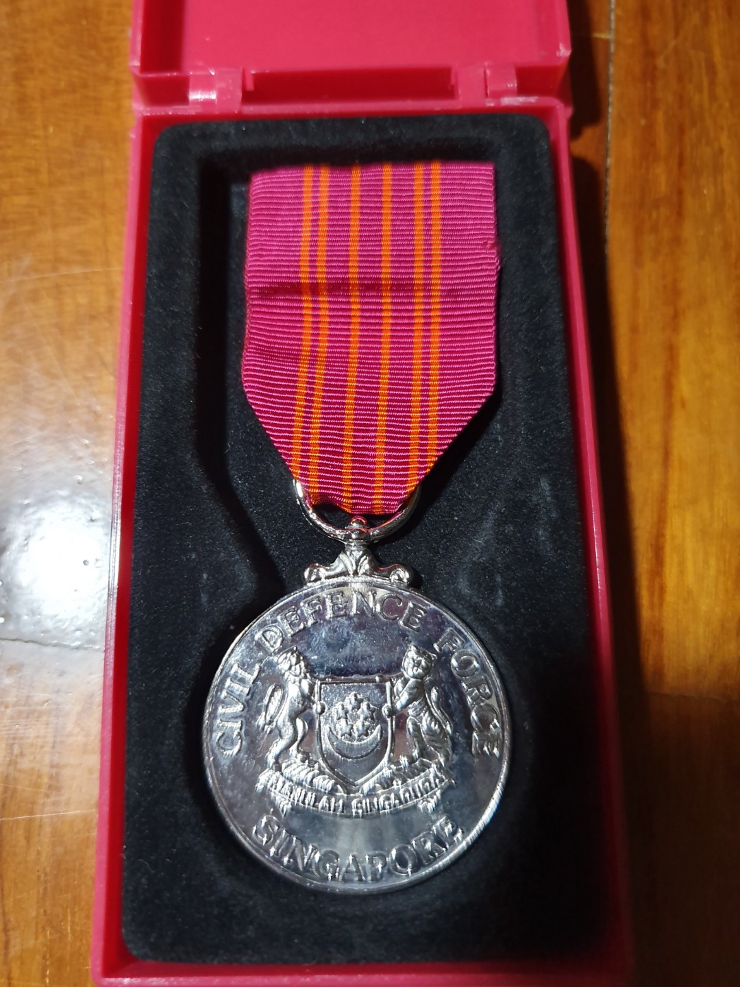 SCDF Silver Medal, Luxury, Accessories, Others on Carousell