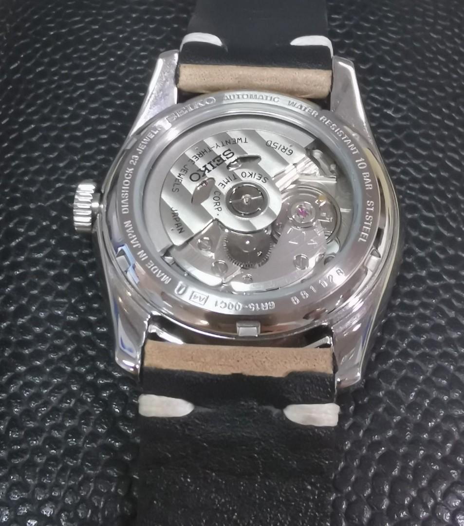 Seiko Cream Dial Automatic Dress Watch with 38mm Case, and Sapphire ...