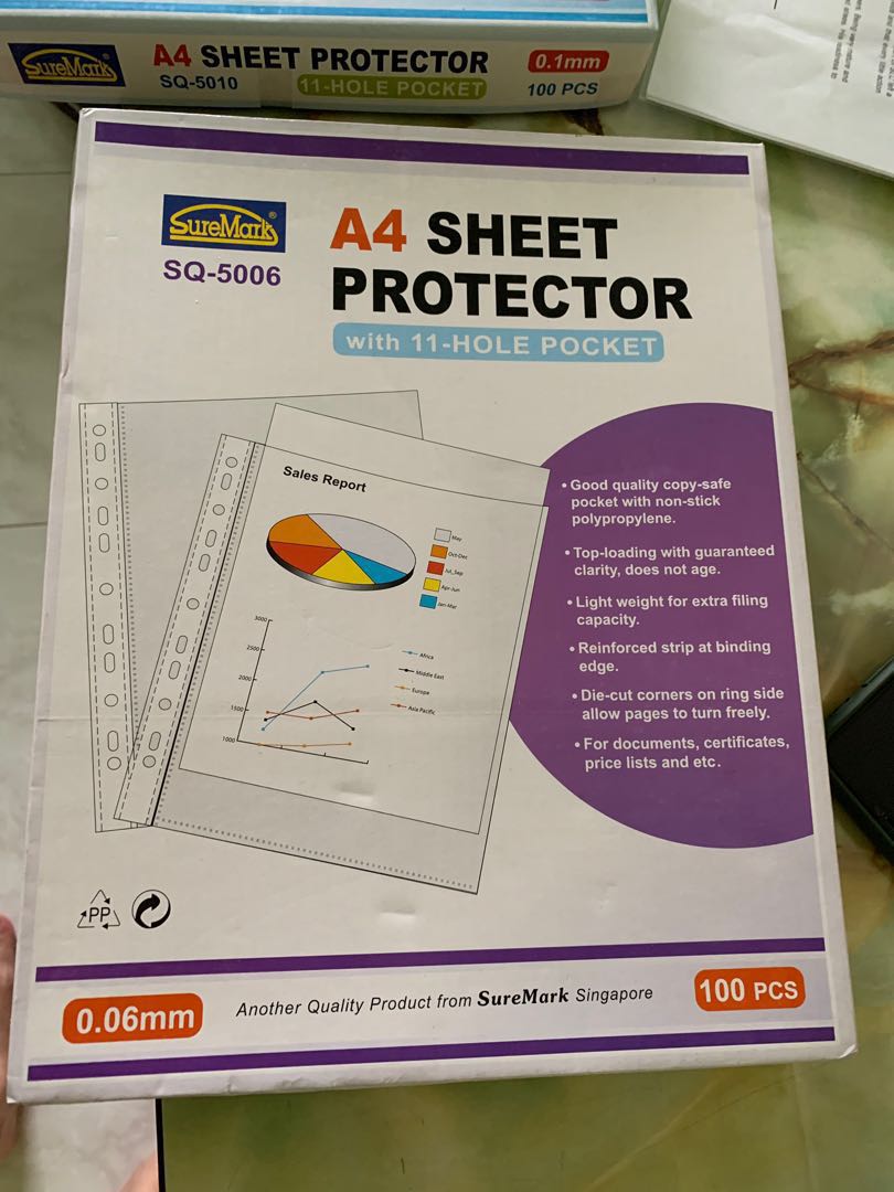 Suremark SQ 5006 0 06mm A4 Sheet Protector Everything Else On Carousell suremark-sq-5006-0-06mm-a4-sheet-protector-everything-else-on-carousell