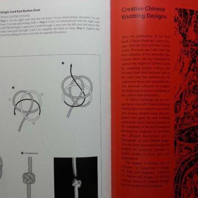 The Complete Book Of Chinese Knotting (New), Hobbies & Toys, Books ...