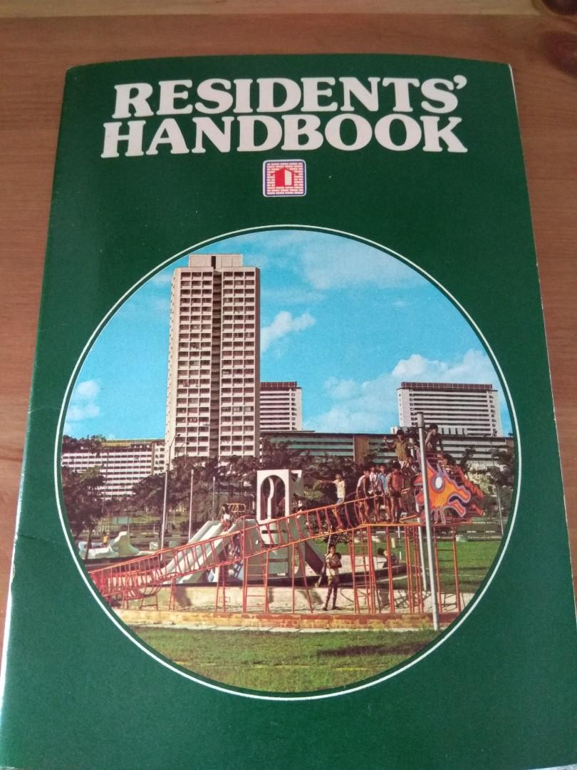 1975s HDB Residents' Handbook, Hobbies & Toys, Memorabilia ...