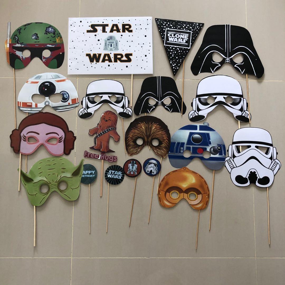 $25 Star Wars photo booth prop for star war birthday party theme ...
