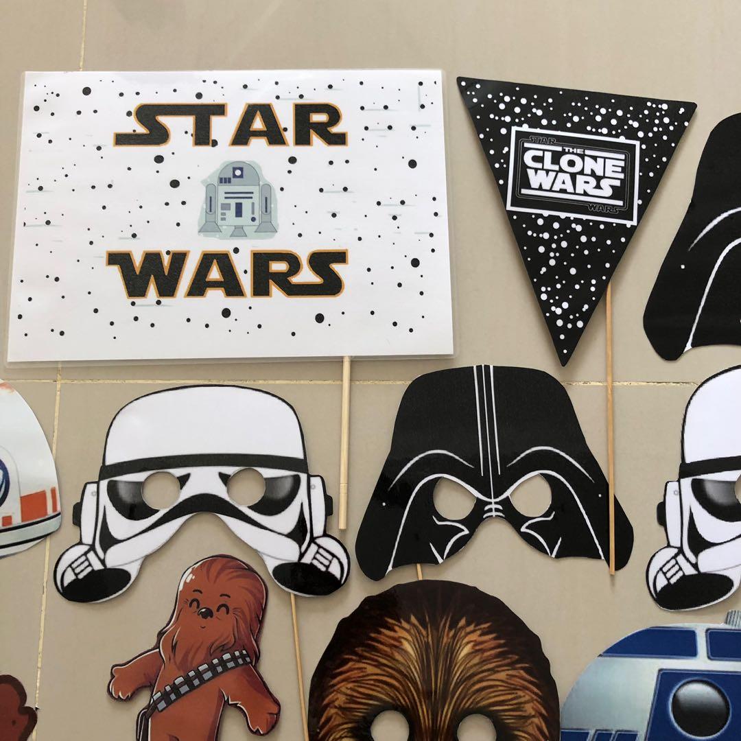 $25 Star Wars photo booth prop for star war birthday party theme ...
