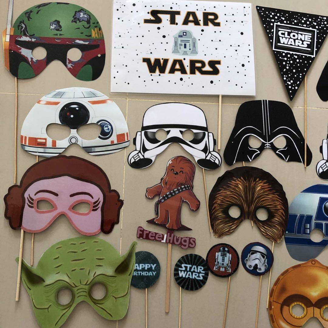 $25 Star Wars photo booth prop for star war birthday party theme ...