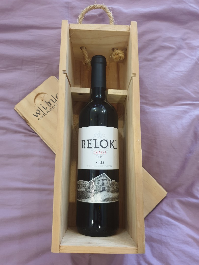 Beloki Rioja Spanish red wine FREE Cold Storage voucher, Food & Drinks ...